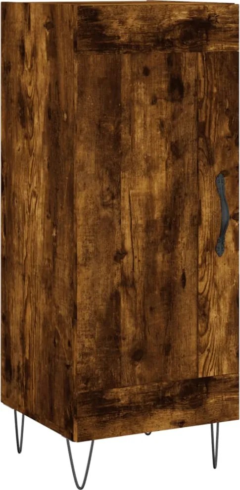 Skříň highboard kouřový dub 34,5 x 34 x 180 cm kompozitní dřevo 3199142