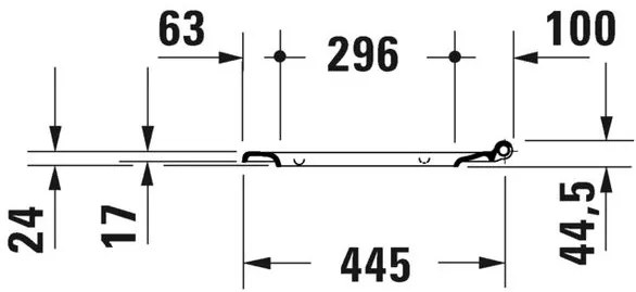 Duravit Vero Air WC sedátko 0022010000