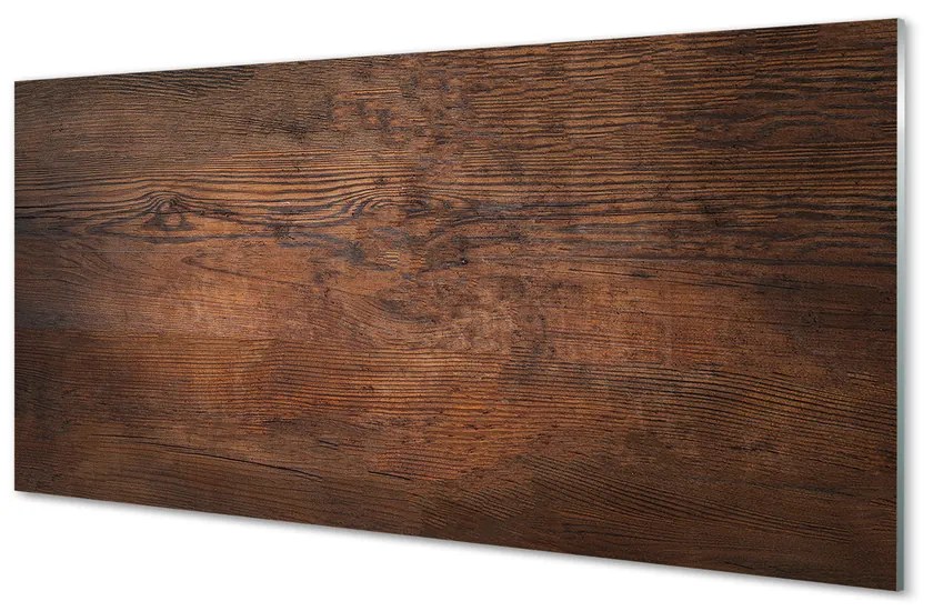 akrylový obraz Dřevo uzlů obilí 125x50 cm