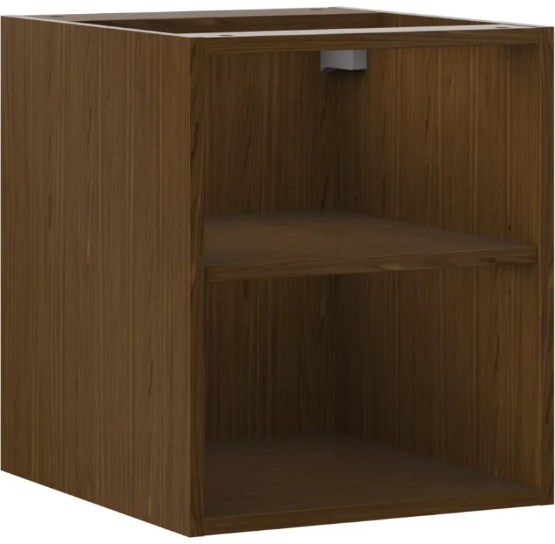 Mexen Box-A otevřená skříňka s policí 40 cm, ořech - 91AX2-0400-470-0-86