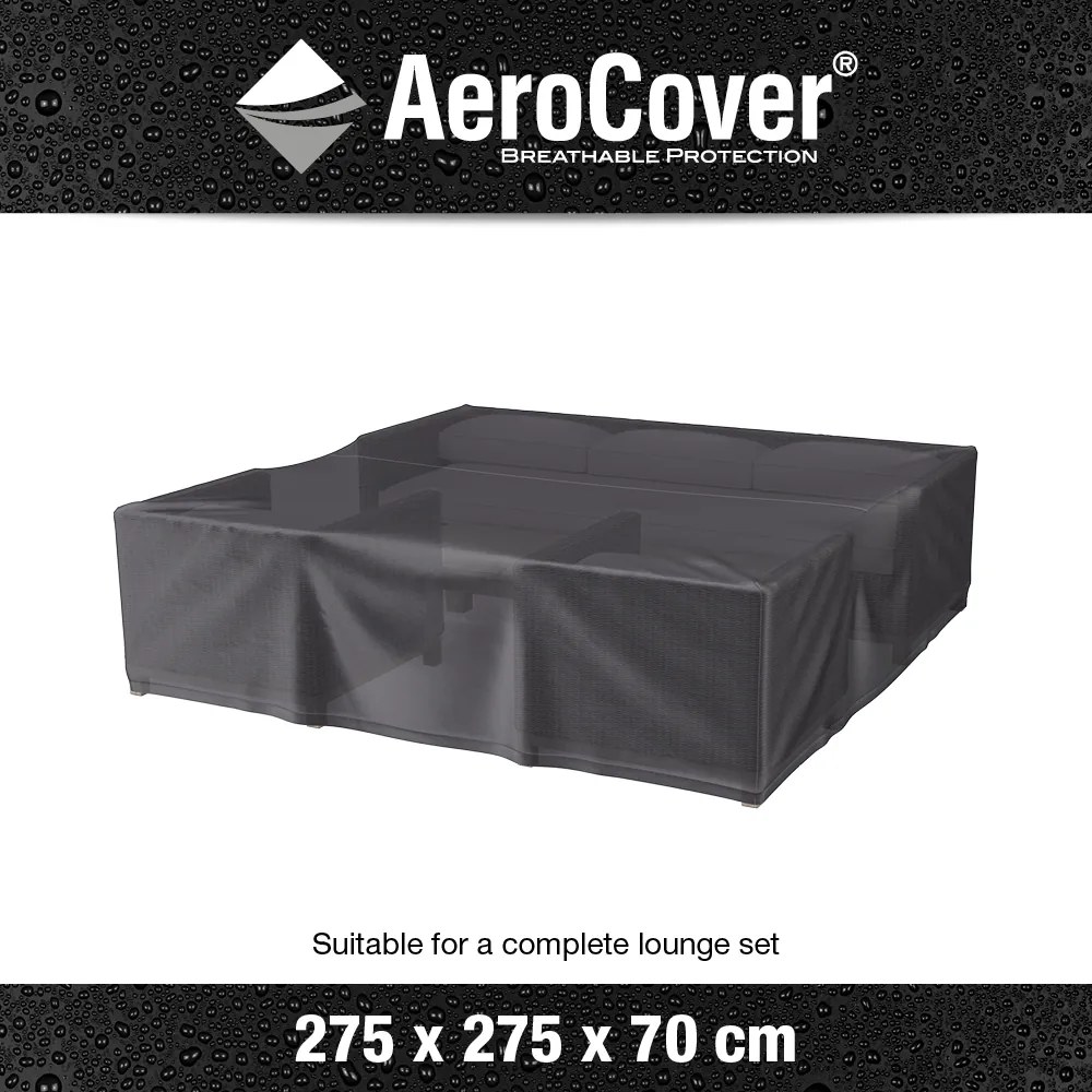 Obal na sedací soupravu čtverec 275x275x70 cm Aerocover