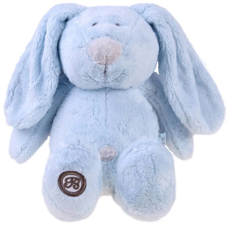 Modrý zajíček maskot Blanche 30cm13154