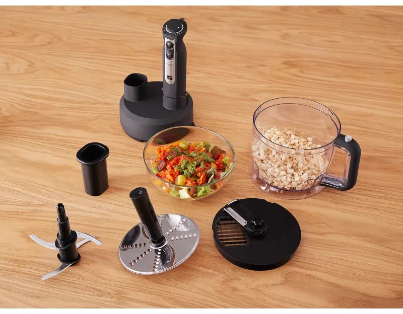 Set G21 mixér VitalStick Pro 1000 W s Food Processorem, Black