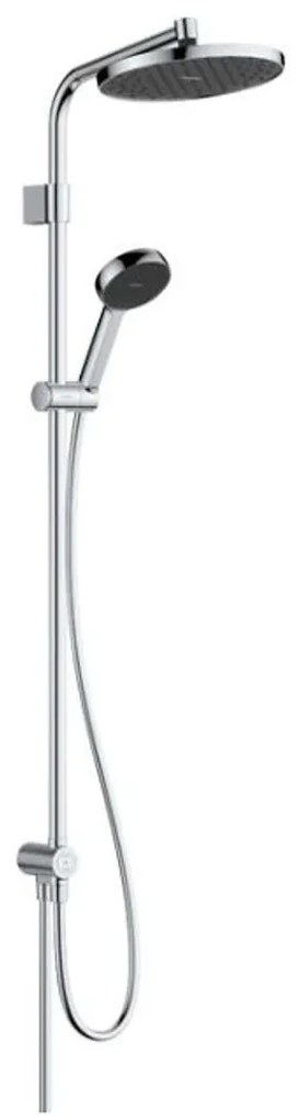 Hansgrohe Activera S - Sprchový set bez baterie, průměr 24 cm, 2 proudy, EcoSmart, chrom 28074000