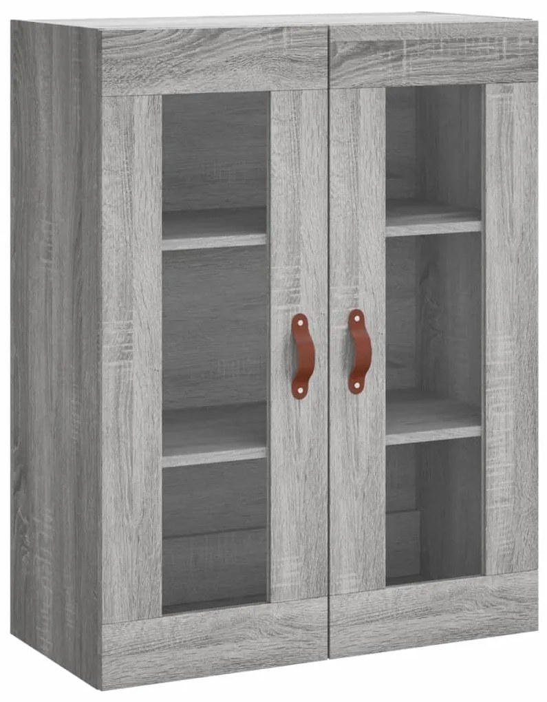 Skříň highboard šedá sonoma 69,5 x 34 x 180 cm kompozitní dřevo - Default Title