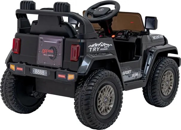 Elektrické autíčko Off Road MOUNTAIN černé