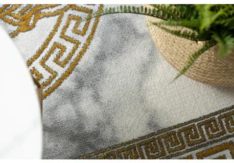 koberec EMERALD výhradní 1011 glamour, medúza řecký rám krém / zlato velikost 160x220 cm | krásné koberce cz