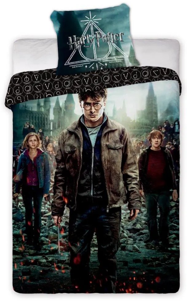 Bavlněné povlečení Homa HARRY POTTER  H 140x200 cm