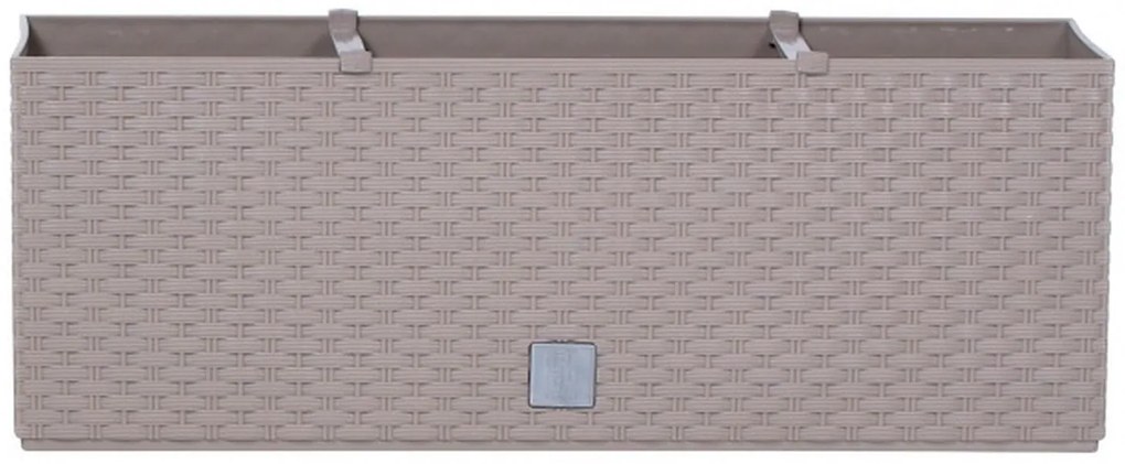 Prosperplast RATO CASE Truhlík se zavlažováním 60x25x24cm, mocca DRTC600