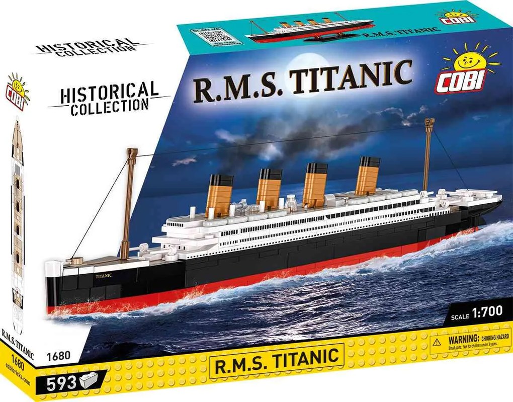 Cobi 1680 historical collection zaoceánská loď r.m.s. titanic 1:700