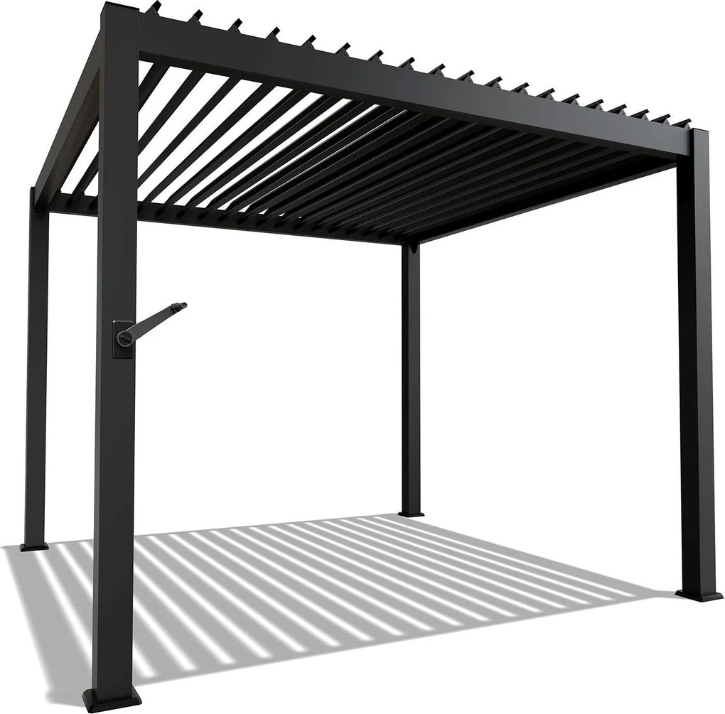 Juskys Lamelová pergola Tahiti Velikost: 3 × 5,9 m