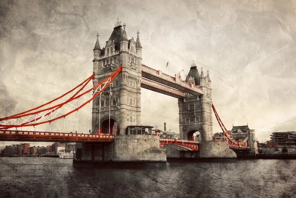 Fototapeta Tower Bridge Omyvatelný vlies 104x70.5