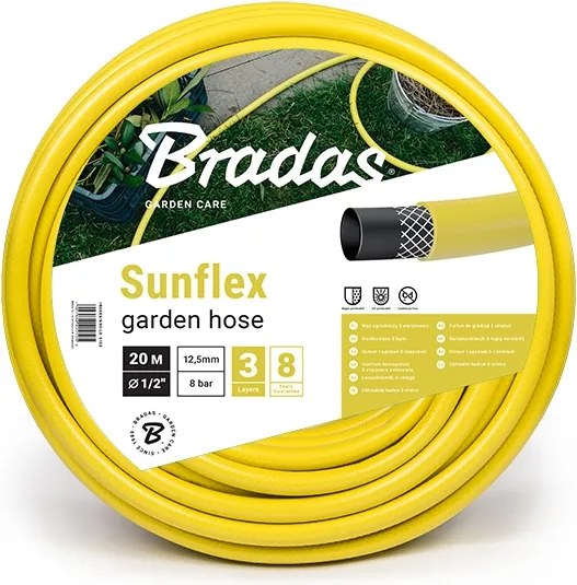 BRADAS Zahradní hadice SUNFLEX 30 m - 1/2"