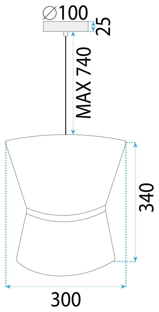 Toolight Moderní designové osvětlení APP1504-1CP WHITE