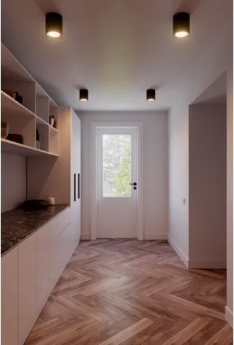 Stropní LED svítidlo NORDLUX Landon Smart Long černé IP44 8W 2700K/4000K/6500K 2110850103