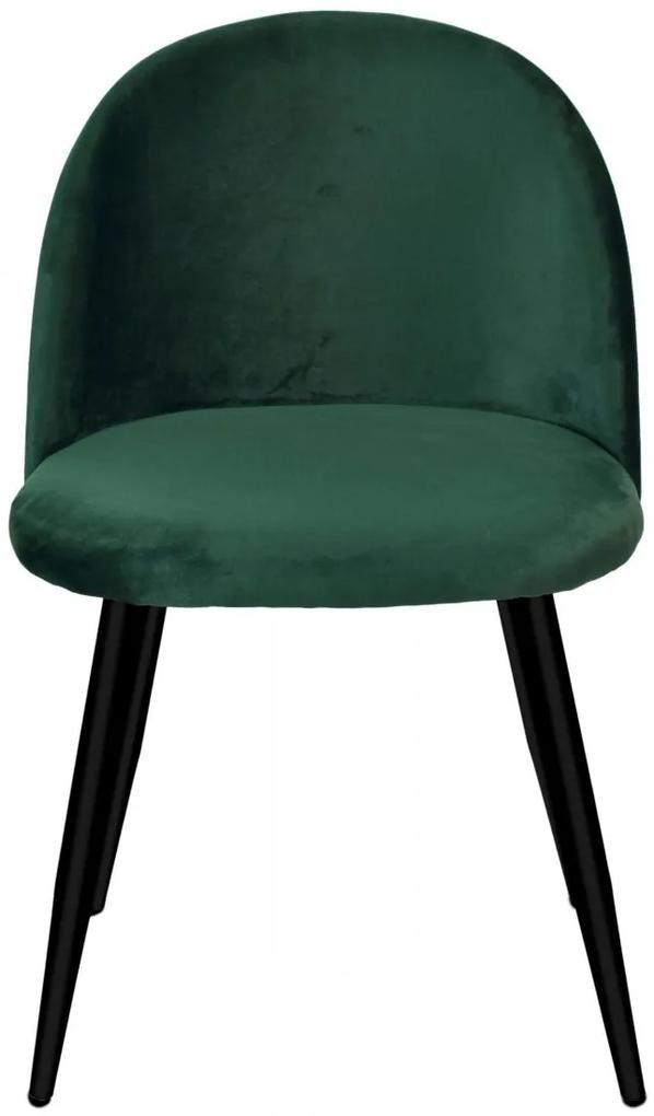Židle SOUL VELVET zelený