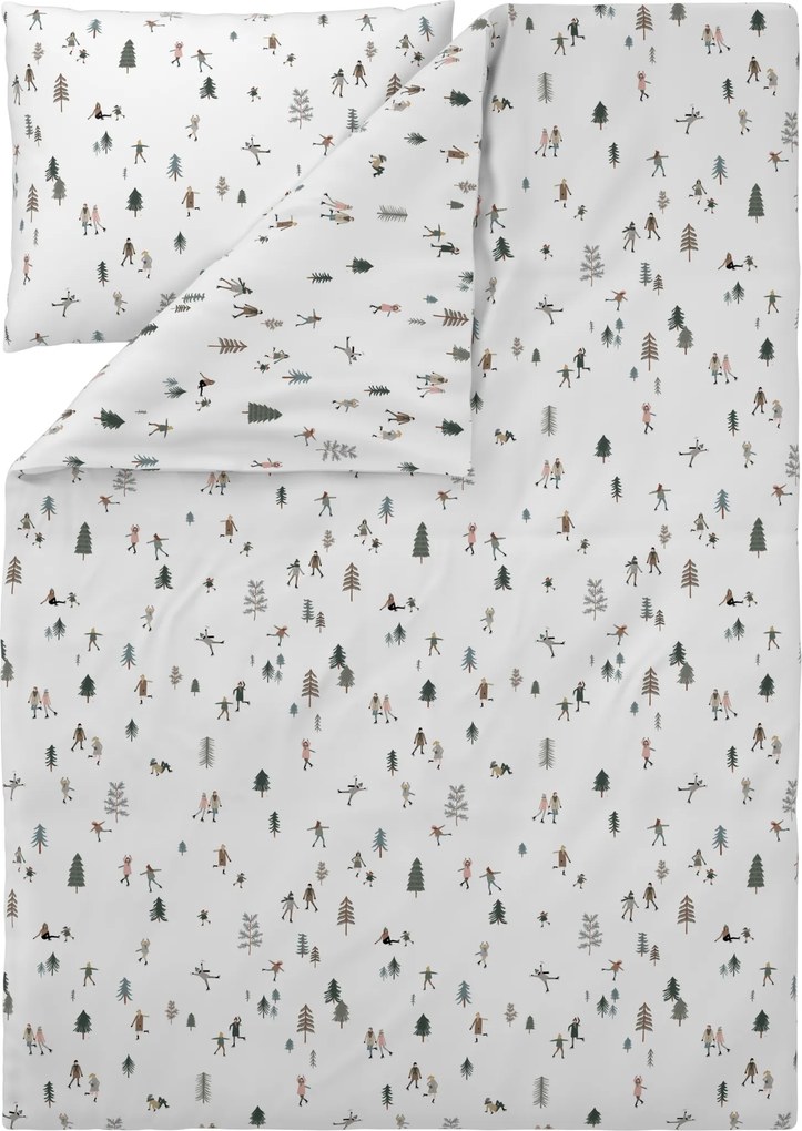 Livarno® Ložní povlečení z jemného flanelu, 140 x 200 cm, 70 x 90 cm (lidé)