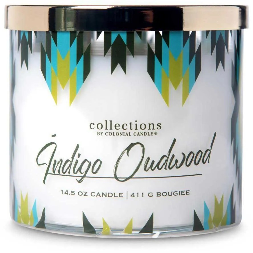 Colonial Candle svíčka Desert Indigo Oudwood, 411 g