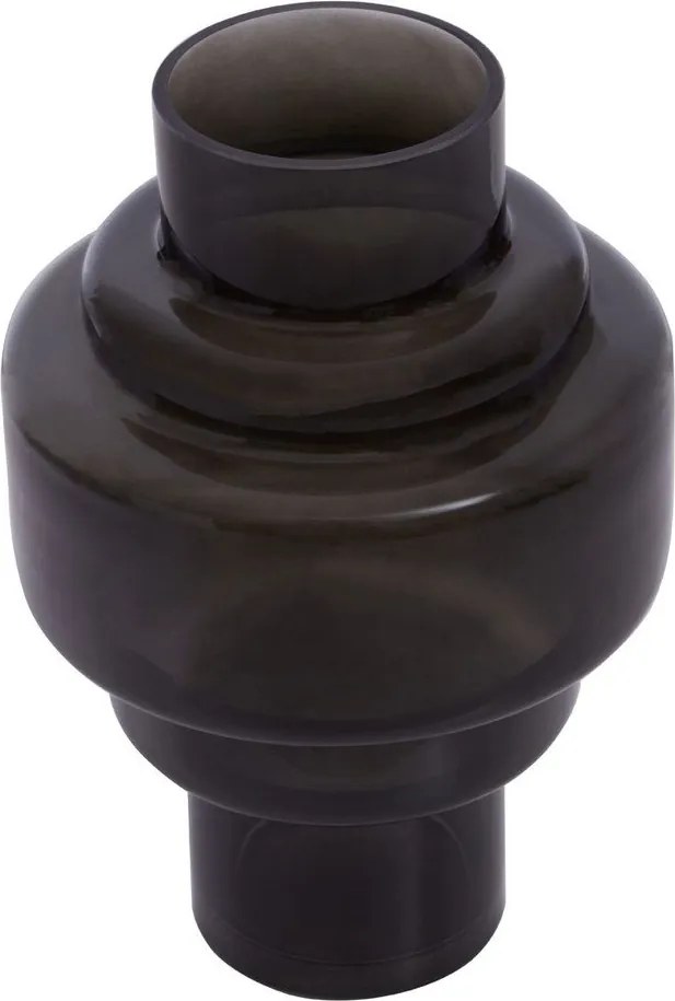 Černá skleněná váza (výška 30 cm) Cayden – Premier Housewares