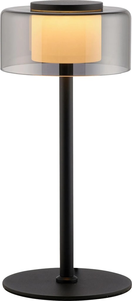 XXXLutz STOLNÍ LED LAMPA, posuvný stmívač, 15/15/33 cm - Stolní lampy - 003467029504