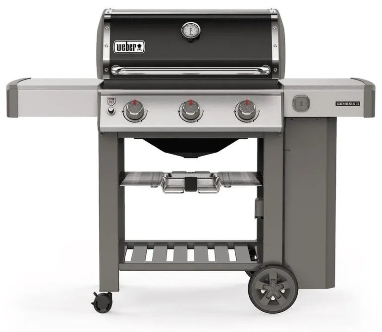 Weber Genesis II Plynový gril E-310 GBS, 3 hořáky, grilovací plocha: 60 × 48 cm, 11,4 kW