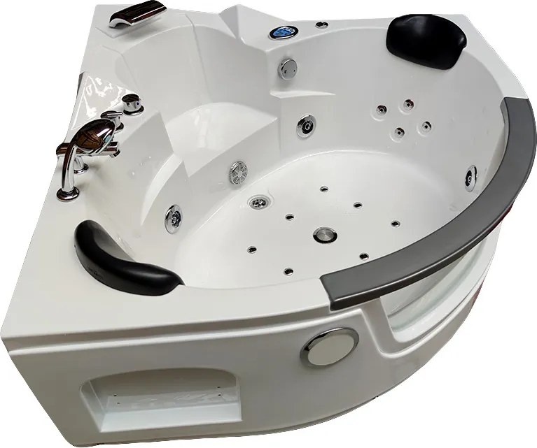 BPS-koupelny Hydromasážní vířivá vana Orino 632 135x135 s ohřevem vody