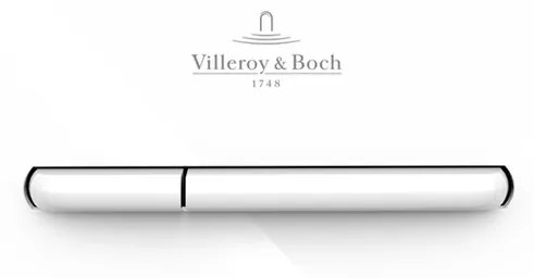 VILLEROY & BOCH Villeroy Boch ViConnect: E300 ovládací tlačítko k WC, bílé, 92218068