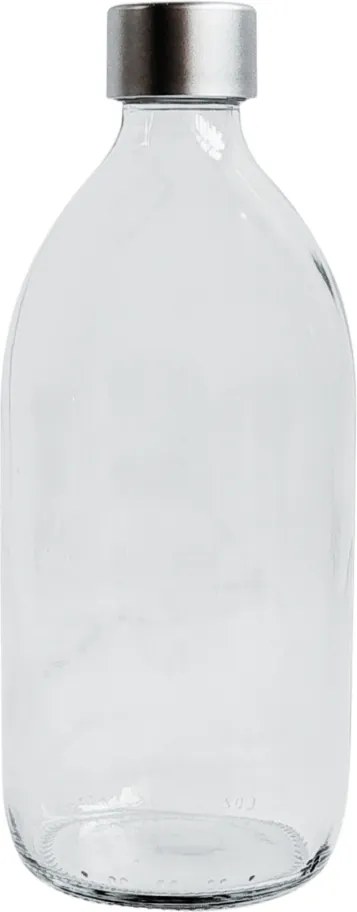 Dávkovač mýdla STELLA 540 ml se stříbrným uzávěrem