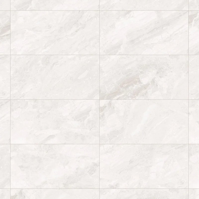 Mexen Reno Bianco Glazovaná rektifikovaná dlaždice G1, podlahová a stěnová dlaždice 120 x 60 cm, lesk - TL133-120-060-00