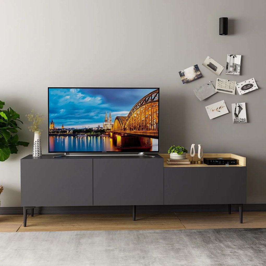 Kalune design TV stolek MIA antracitový