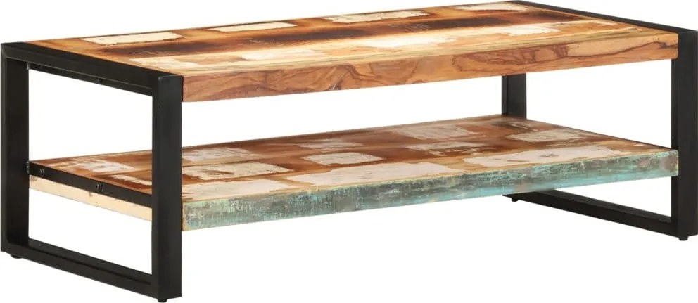 vidaXL Konferenční stolek 120 x 60 x 40 cm masivní recyklované dřevo [329245]