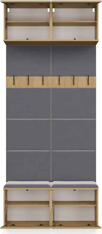 Předsíňová sestava AGA II 2V dub artisan