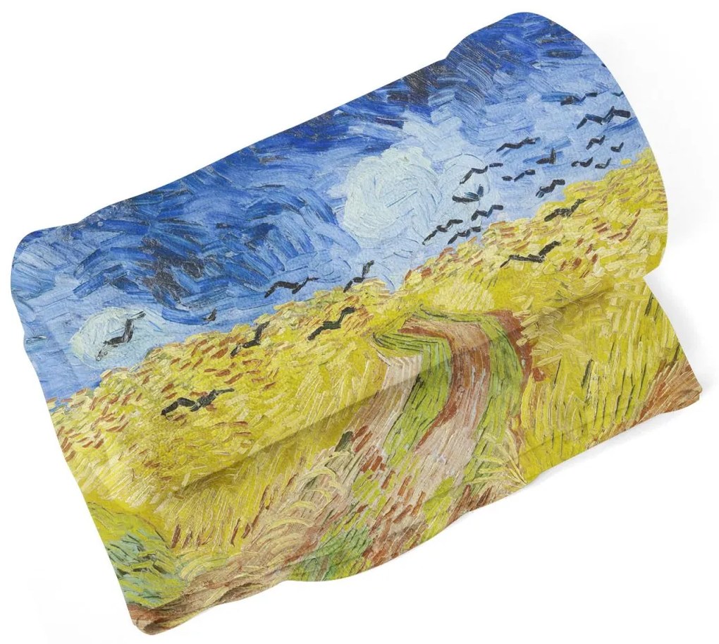 Sablio Deka Pšeničné pole s vránami - Vincent van Gogh - 150x120 cm