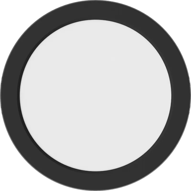 Mexen LDSR, LED stropní svítidlo, průměr 22 cm, 18W, studená - 6500K, 1440 lm, černá - L212-022-1865-70