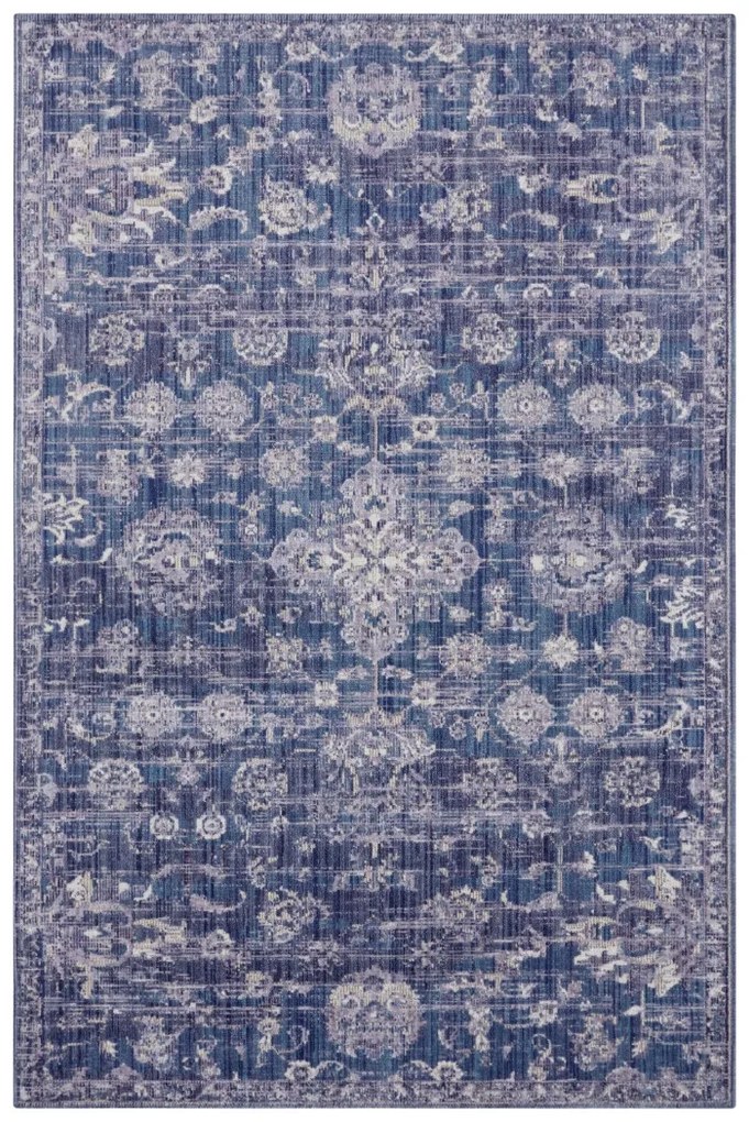 Hanse Home, Kusový koberec Cairo 105584 Alexandria Blue – na ven i na doma, 200x280, modrá, chodba / předsíň