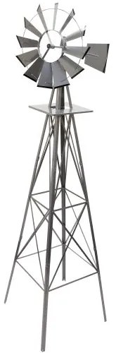 Tuin Větrný mlýn stříbřitě šedá - 245 cm