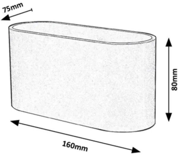 Rabalux 7023 - Nástěnné svítidlo KAUNAS 1xG9/10W/230V černá