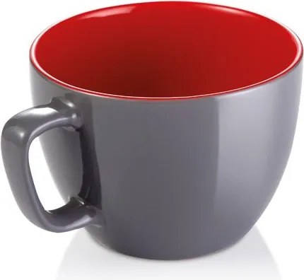 TESCOMA Velký hrnek CREMA SHINE, šedá