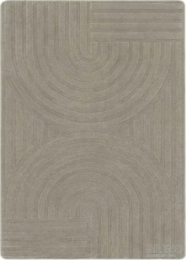 Breno Kusový koberec POMPEI 1611 Beige, 160x230 cm, Hnědá/Béžová