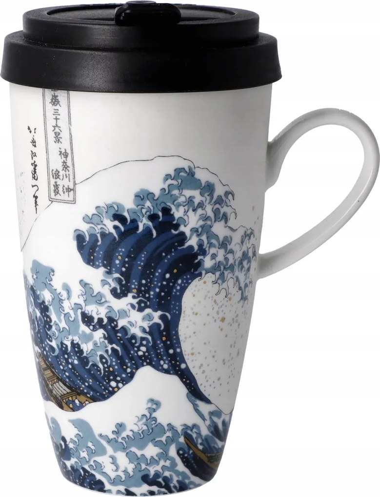 Hrnek s sebou 500 ml K.Hokusai-Velká vlna Goebel