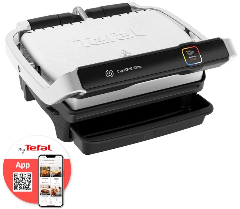 Elektrický gril Tefal Optigrill Elite GC750D30