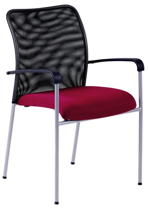 Office Pro Konferenční židle Triton NET Barva sedáku: NET vínová