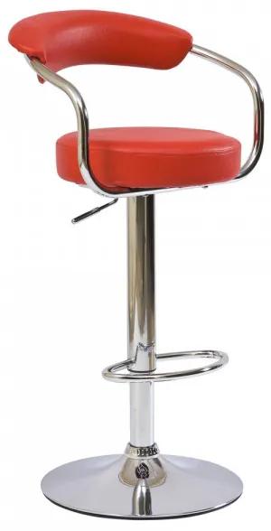 Barová židle Verner červená