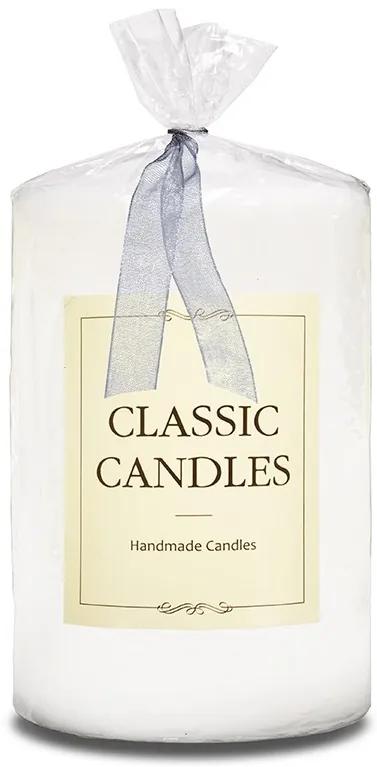 Svíčka Classic candles válec malá bílá