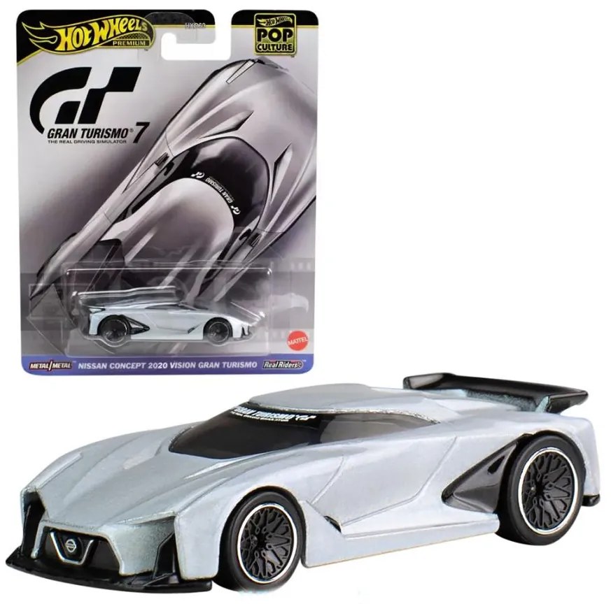 Mattel hw pop culture gran turismo7 nissan concept2020 vision, hkc38