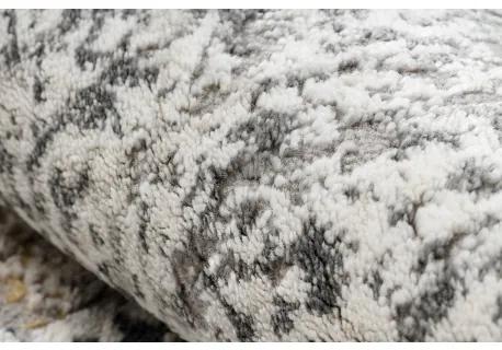 Dywany Luszczow Kusový koberec TULS střapce 51323 Vintage, rámu, růžice slonová kost / šedá Rozměr koberce: 120 x 170 cm