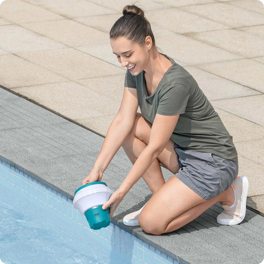 Velký plovák, dávkovač chemie do bazénu Bestway 58701