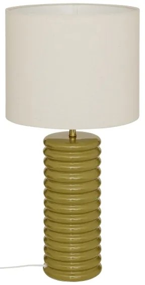 Atmosphera - Stolní lampa VINUS 1xE27/60W/230V khaki