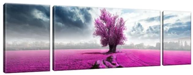 Tištěný obraz Strom na fialovém poli 170x50cm 2034A_3G