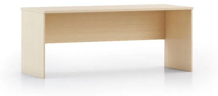 B2B Partner Kancelářský psací stůl INTEGRO, 1750 x 700 mm, buk